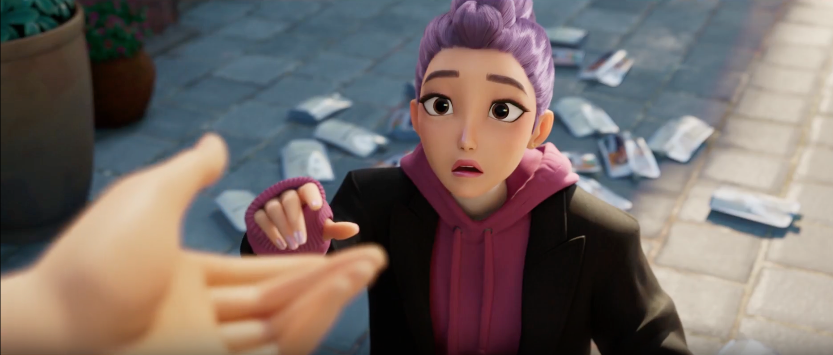 Free Rumi’s First Misunderstanding with Jinu Coloring Sheet Coloring ...